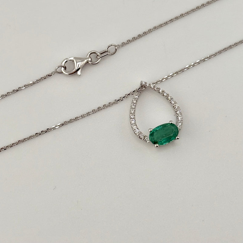 ZEN Emerald Necklace – Sharif 24k Jewelers