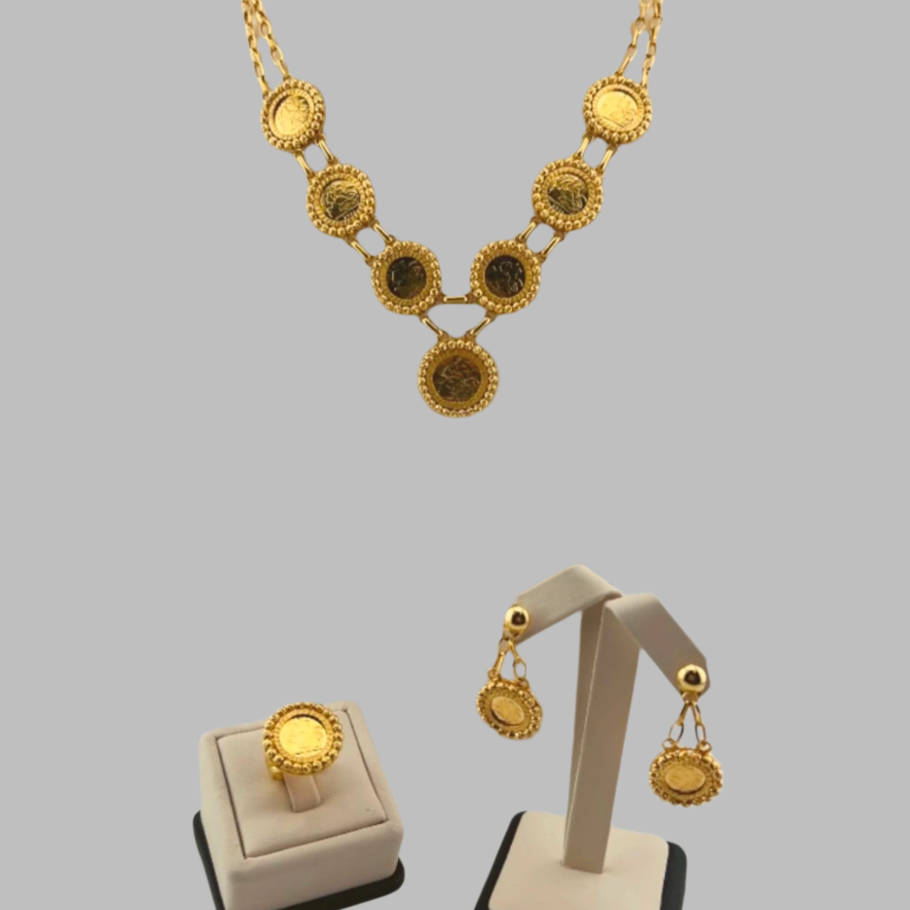 HIMO Princess Collection - Gold Coin Set – Sharif 24k Jewelers